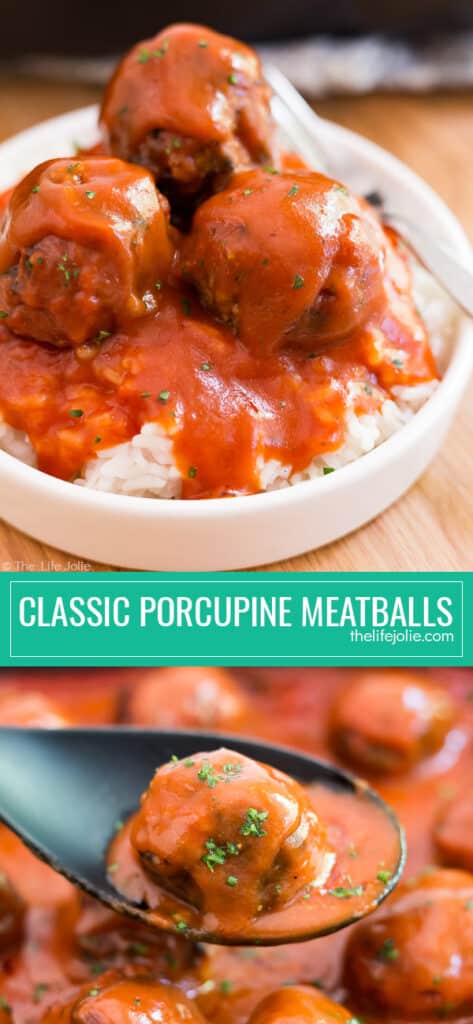 Classic Porcupine Meatballs
