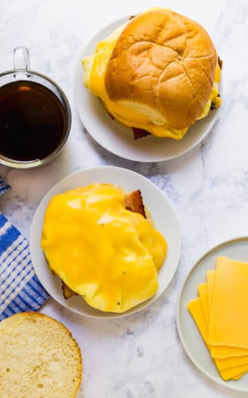 Cheesy Bodega-Style Breakfast Sandwich a quick and easy breakfast