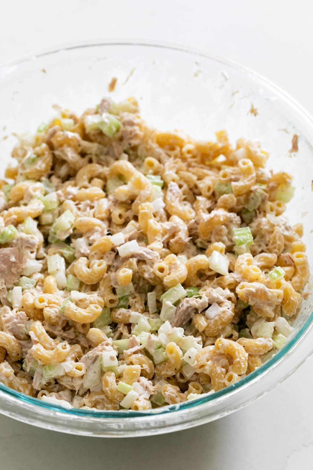 Tuna Macaroni Salad - and easy and delicious family favorite side dish