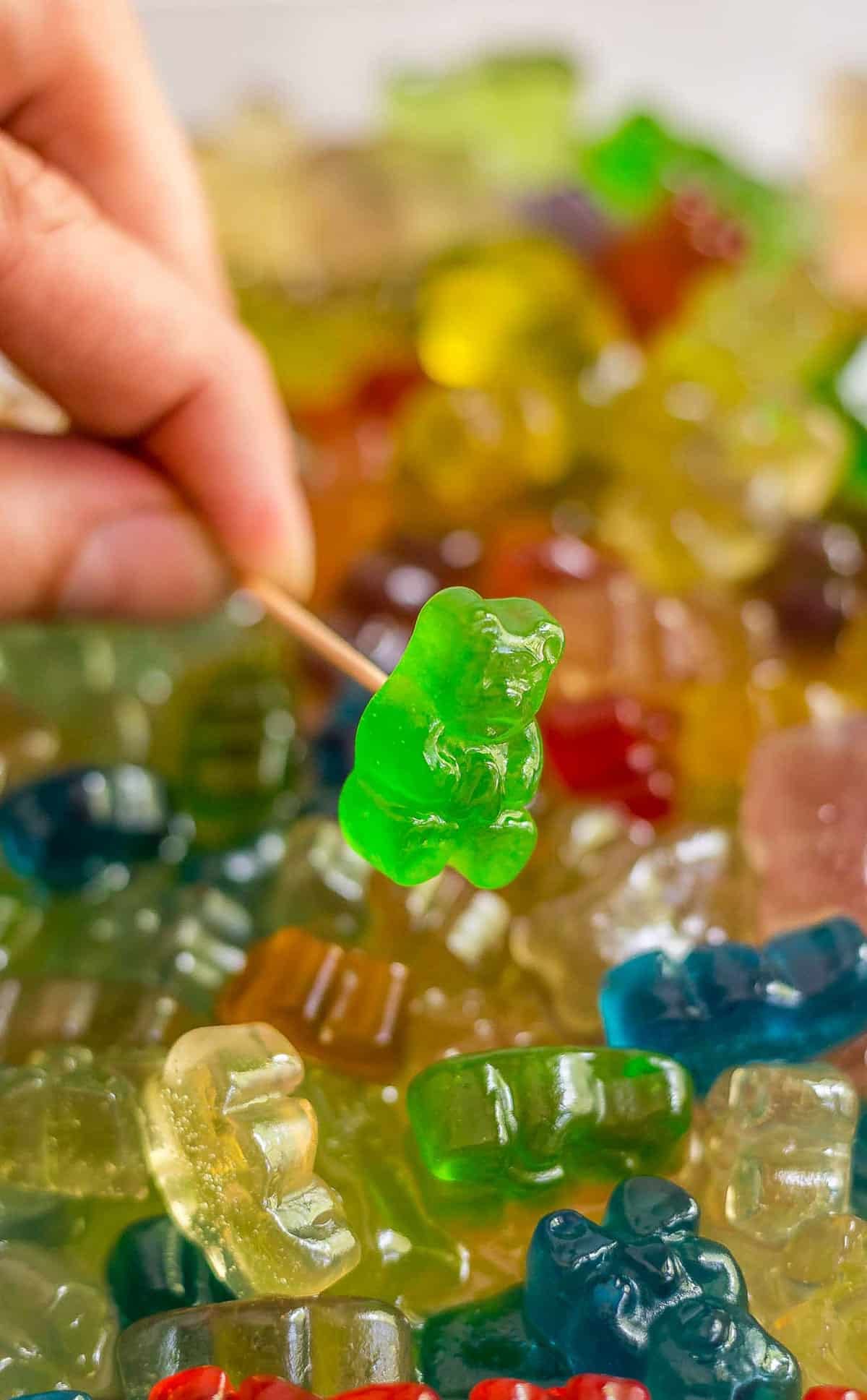 Vodka Gummy Bears - an easy and delicious alchoholic adult treat