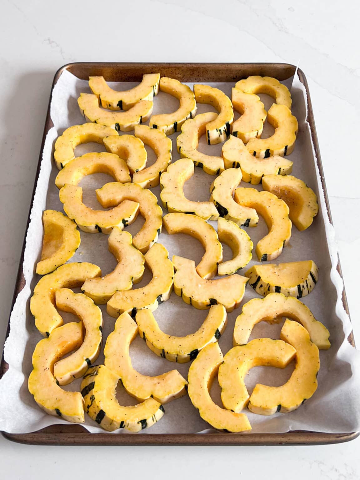 Baked Delicata Squash With Herbed Yogurt