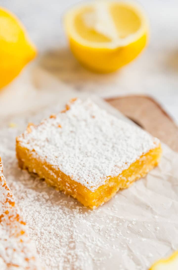 Lemon Bars With Shortbread Crust