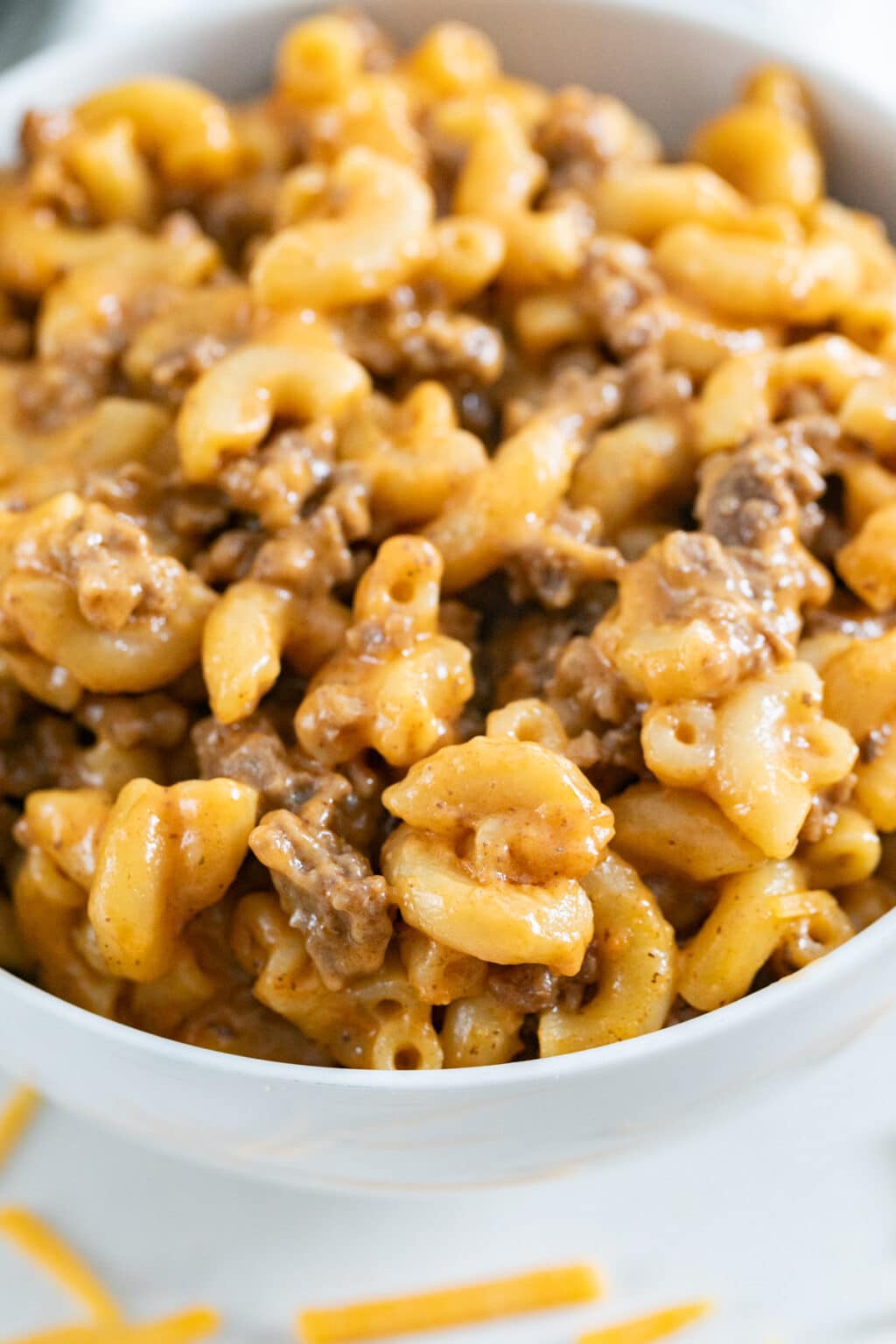 Homemade Cheesy Hamburger Helper